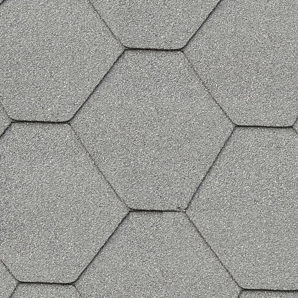 SUPAFLEX Hexagonal Shingles: Slate Grey – SupaFlex